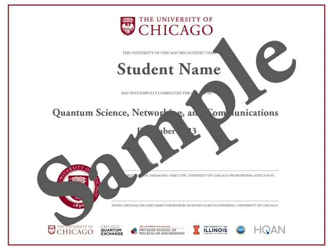 Enroll in Our Online Quantum Communications Course at UChicago